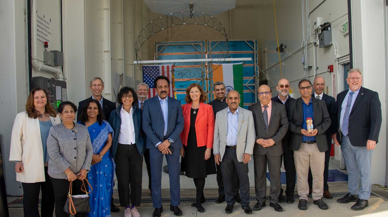 NASA-ISRO Earth Science Instruments Get Send-Off Before Moving to India ...