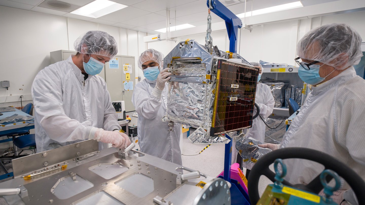 Farside Seismic Suite Prepared for Testing in JPL Clean Room | NASA Jet ...