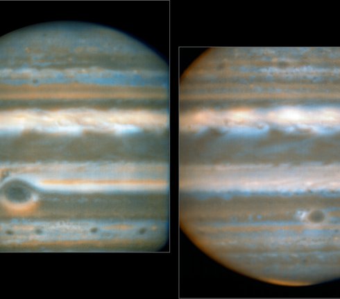 Juno's Latest Flyby of Jupiter Captures Two Massive Storms