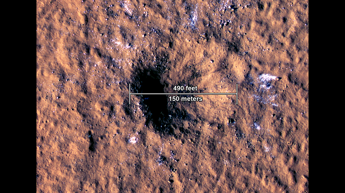 NASA’s InSight Lander Detects Stunning Meteoroid Impact on Mars | NASA ...
