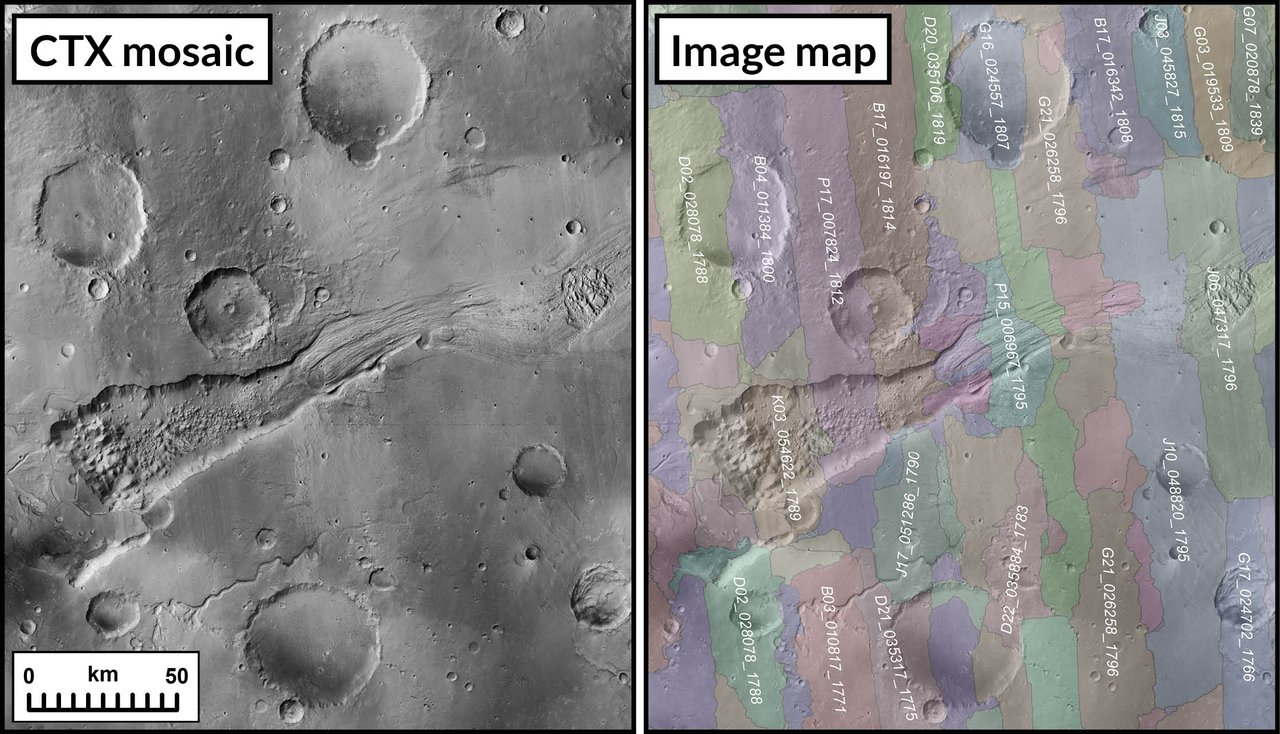 New Interactive Mosaic Uses NASA Imagery to Show Mars in Vivid Detail ...