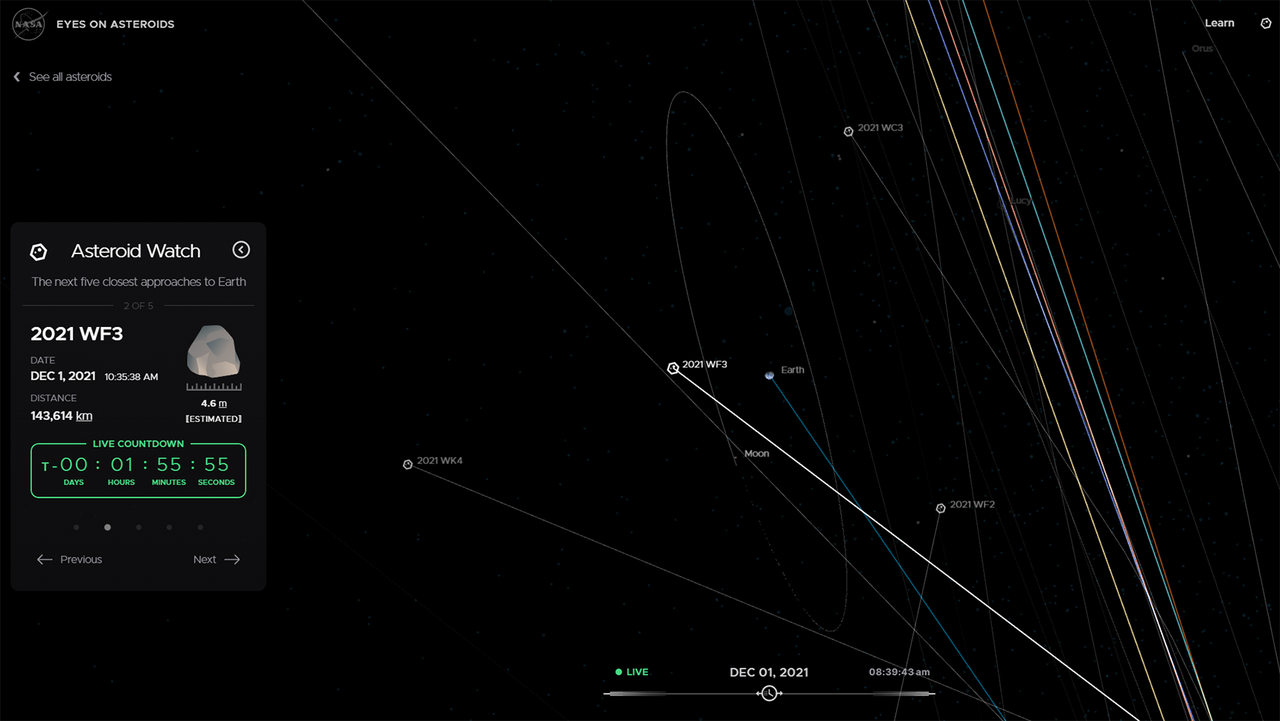 NASA’s ‘Eyes on Asteroids’ Reveals Our Near-Earth Object Neighborhood ...