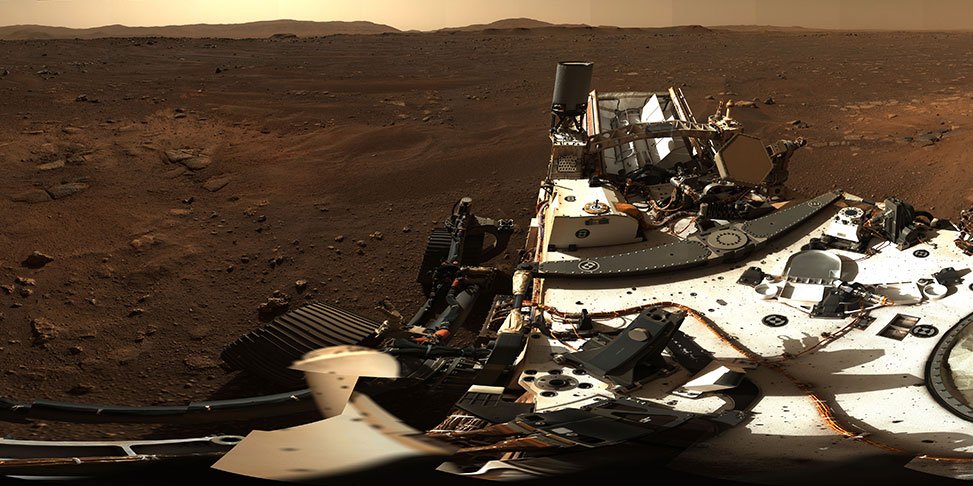 NASA’s Perseverance Rover Gives High-Definition Panoramic View of ...