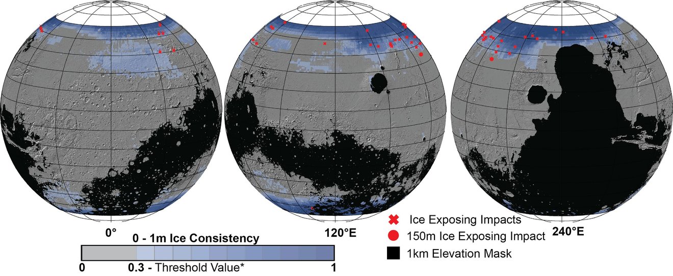 NASA Is Locating Ice on Mars With This New Map | NASA Jet Propulsion ...