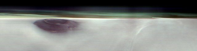 NASA Mars Orbiter Captures Volcano Peeking Above Morning Cloud Tops ...