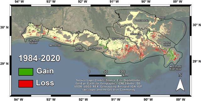 Satellites Help Scientists Track Dramatic Wetlands Loss in Louisiana ...