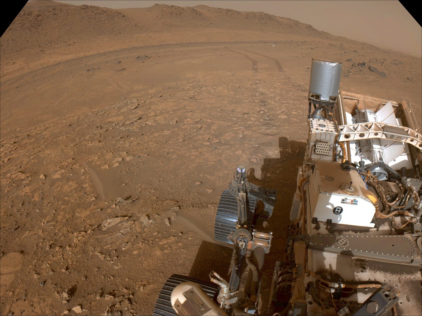 Perseverance Looks Back at 'Bright Angel' | NASA Jet Propulsion ...