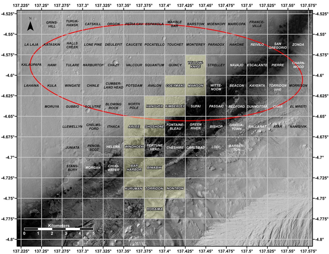 Why – and How – NASA Gives a Name to Every Spot It Studies on Mars
