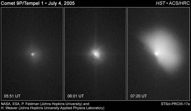 Hubble Witnesses Comet Crash | NASA Jet Propulsion Laboratory (JPL)