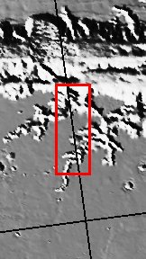 Ius Chasma by Day and Night