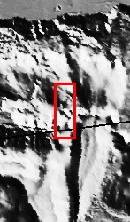 Ophir Chasma Etched Rock