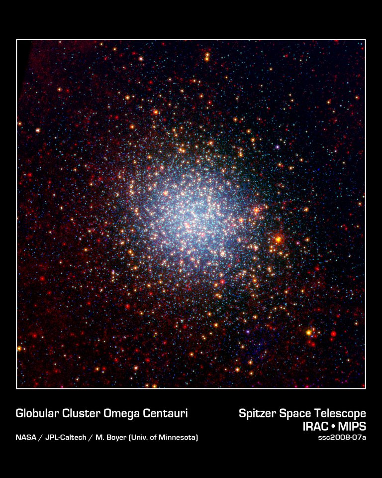 Omega Centauri Looks Radiant in Infrared | NASA Jet Propulsion ...