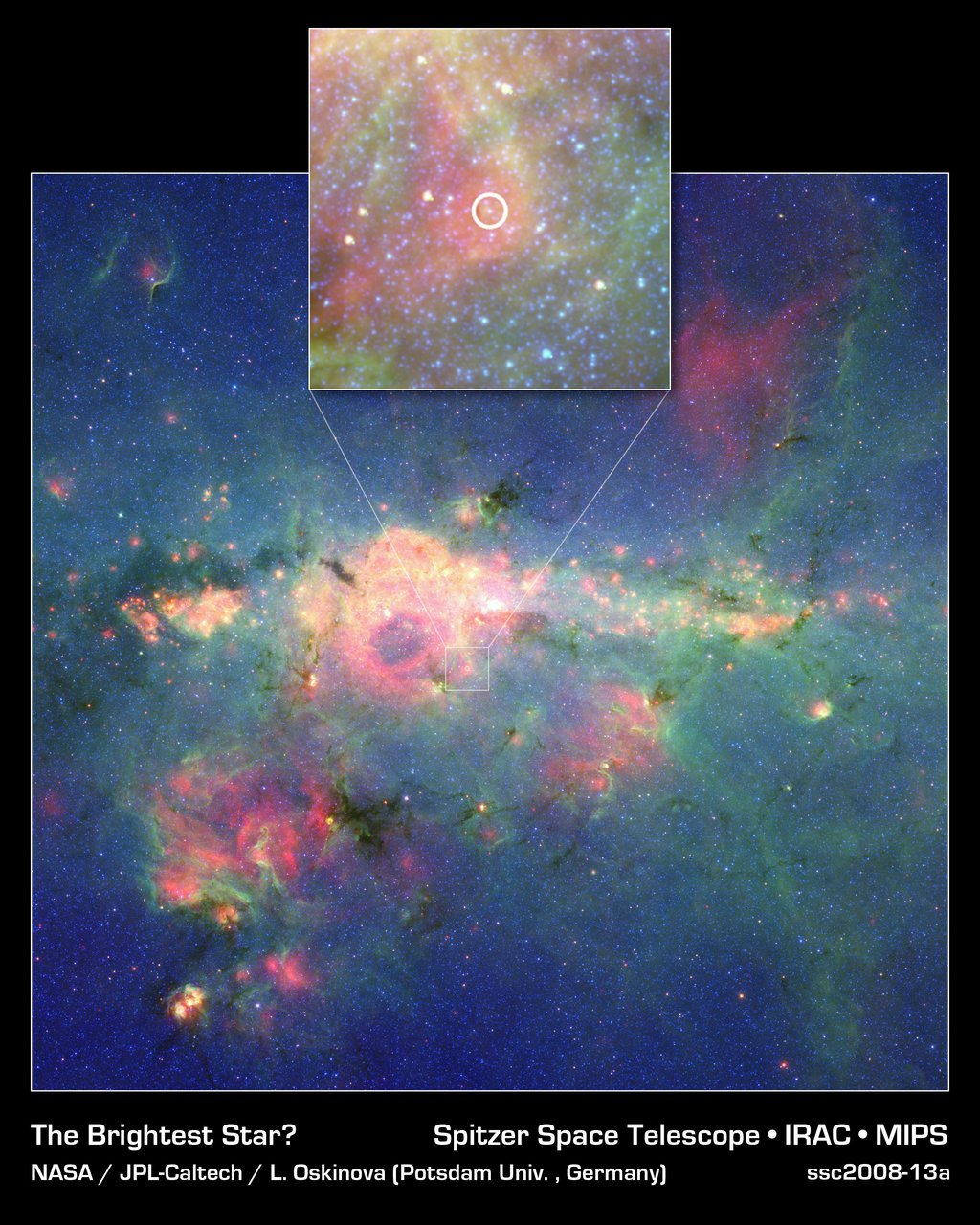 'Peony Nebula' Star Settles for Silver Medal | NASA Jet Propulsion ...