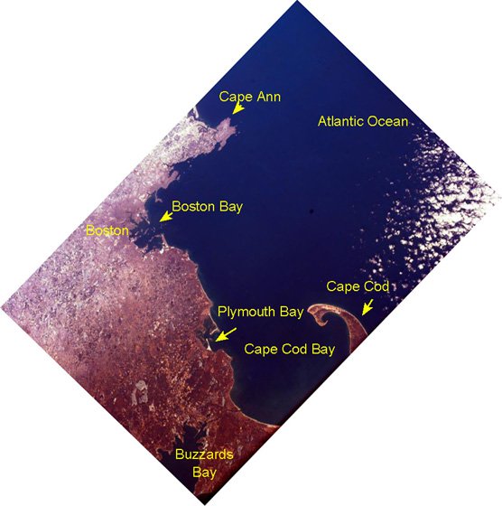 Cape Cod, Massachusetts | NASA Jet Propulsion Laboratory (JPL)