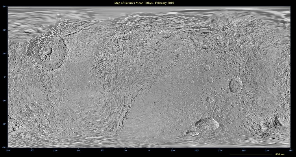 Map of Tethys - February 2010