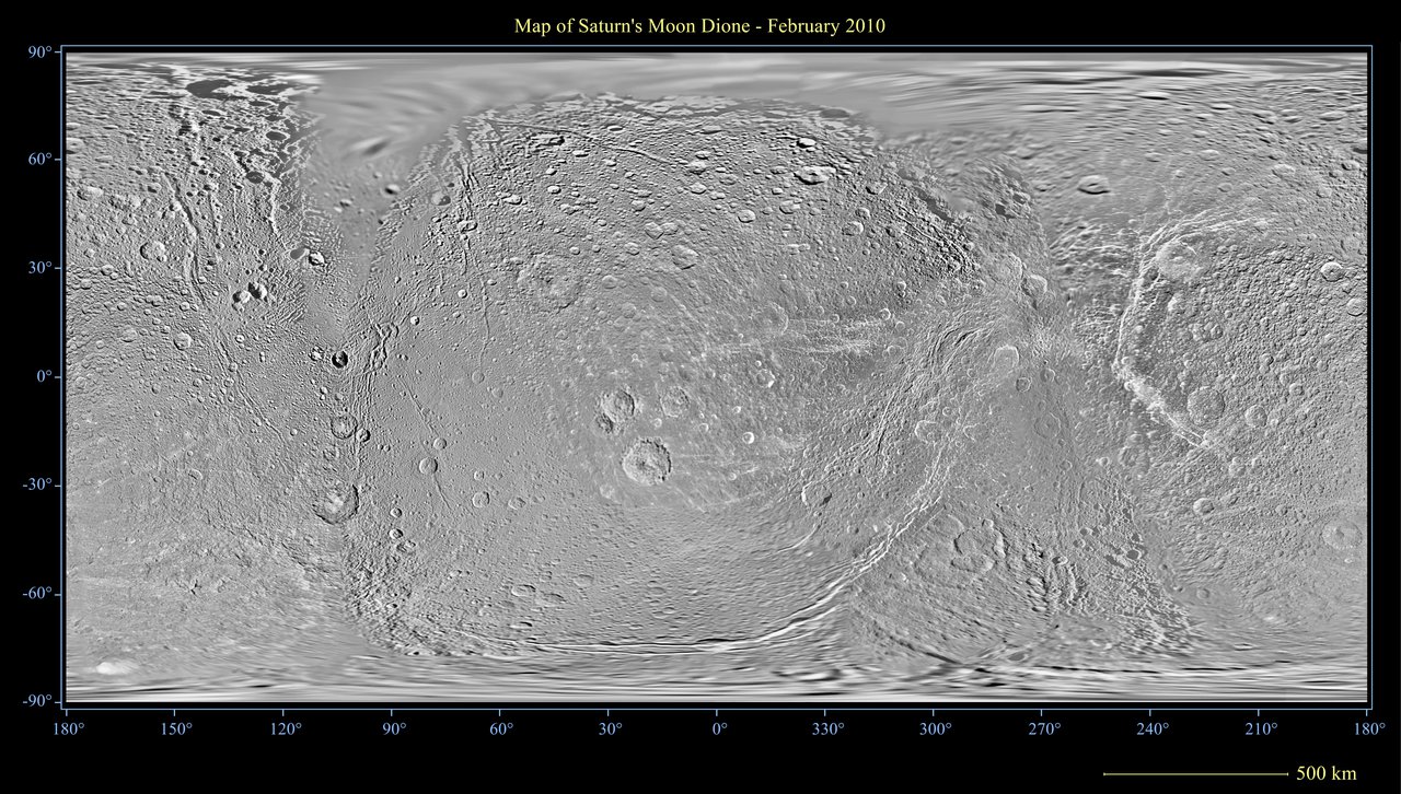 Map of Dione - February 2010 | NASA Jet Propulsion Laboratory (JPL)