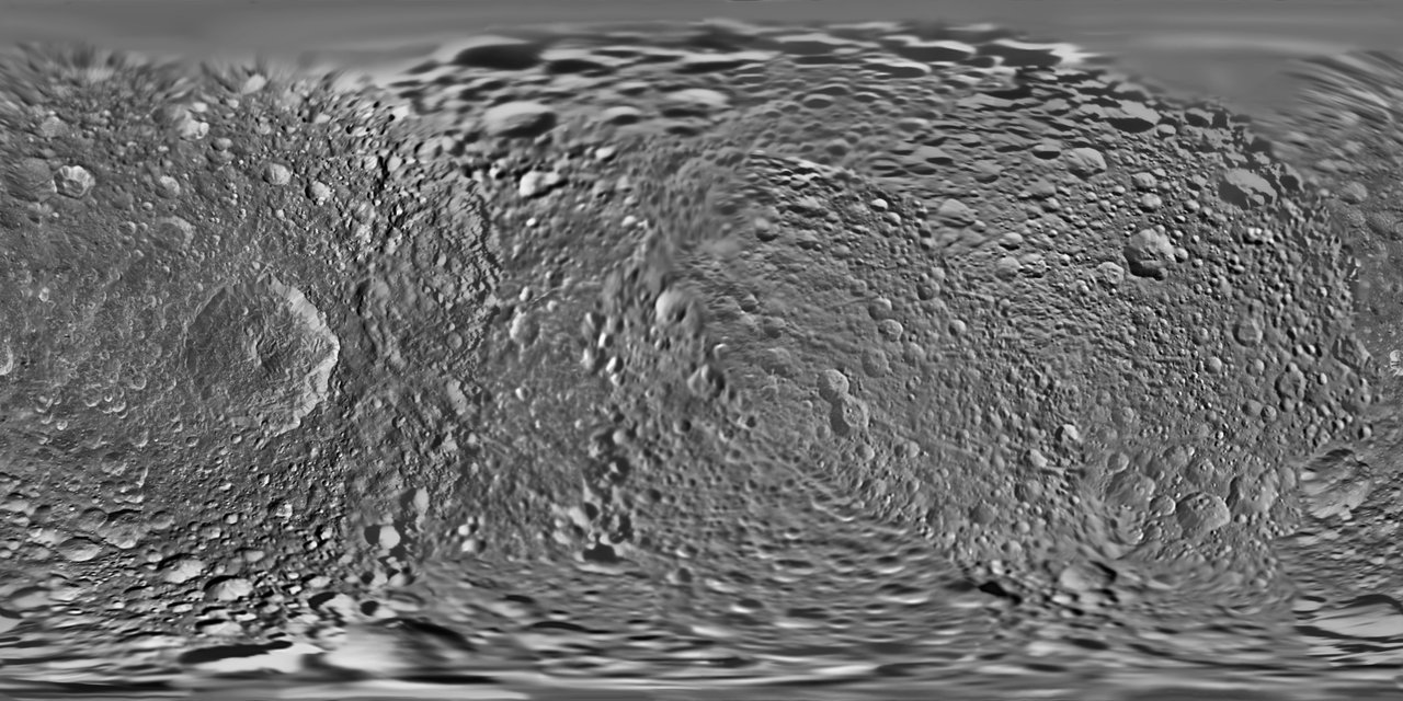 Map of Mimas - February 2010 | NASA Jet Propulsion Laboratory (JPL)