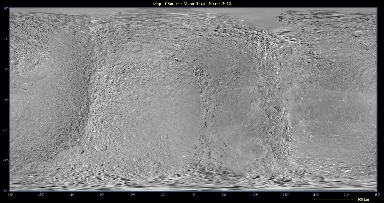 Map of Rhea - March 2012 | NASA Jet Propulsion Laboratory (JPL)
