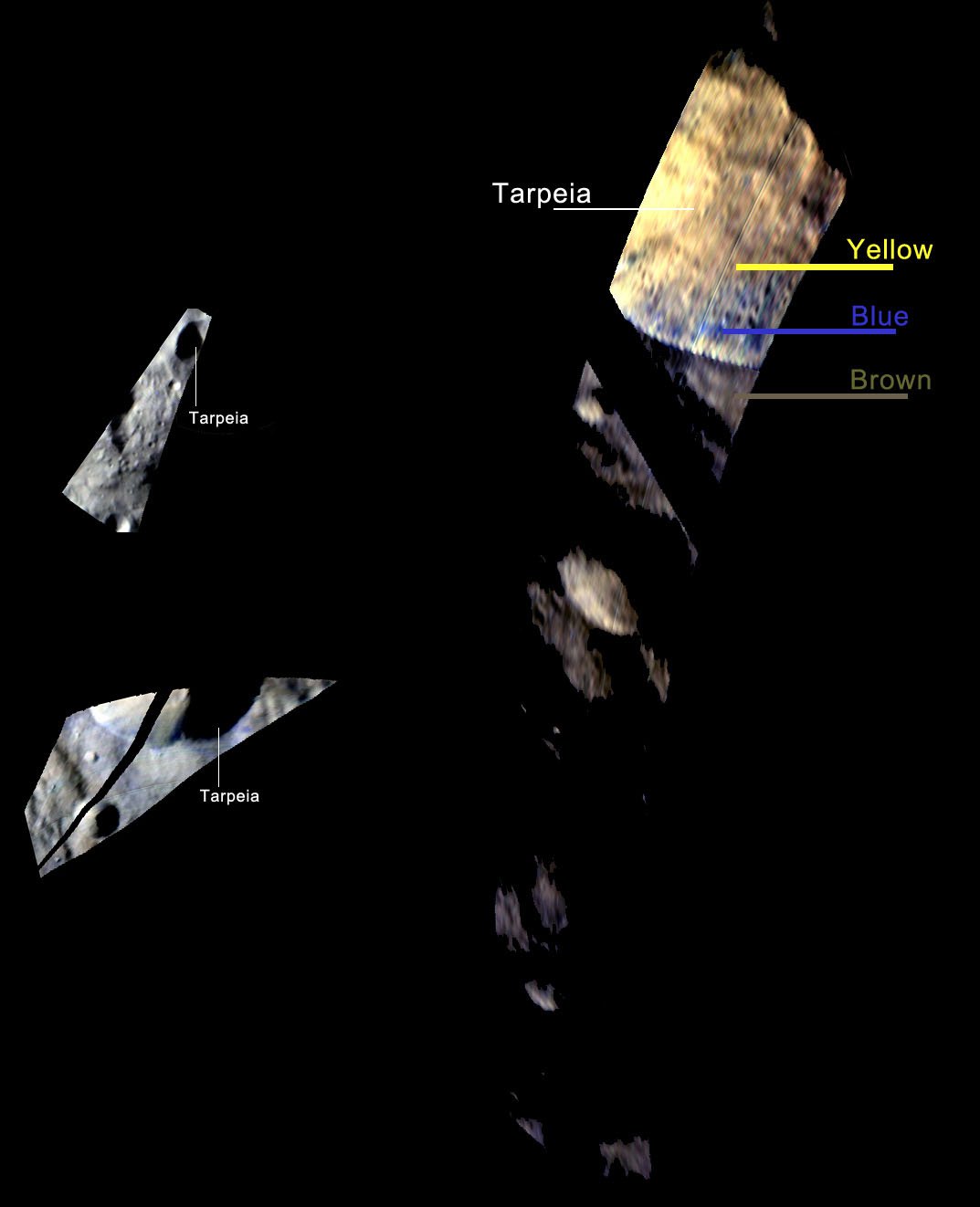 Tarpeia Crater, Close, Closer, Closest