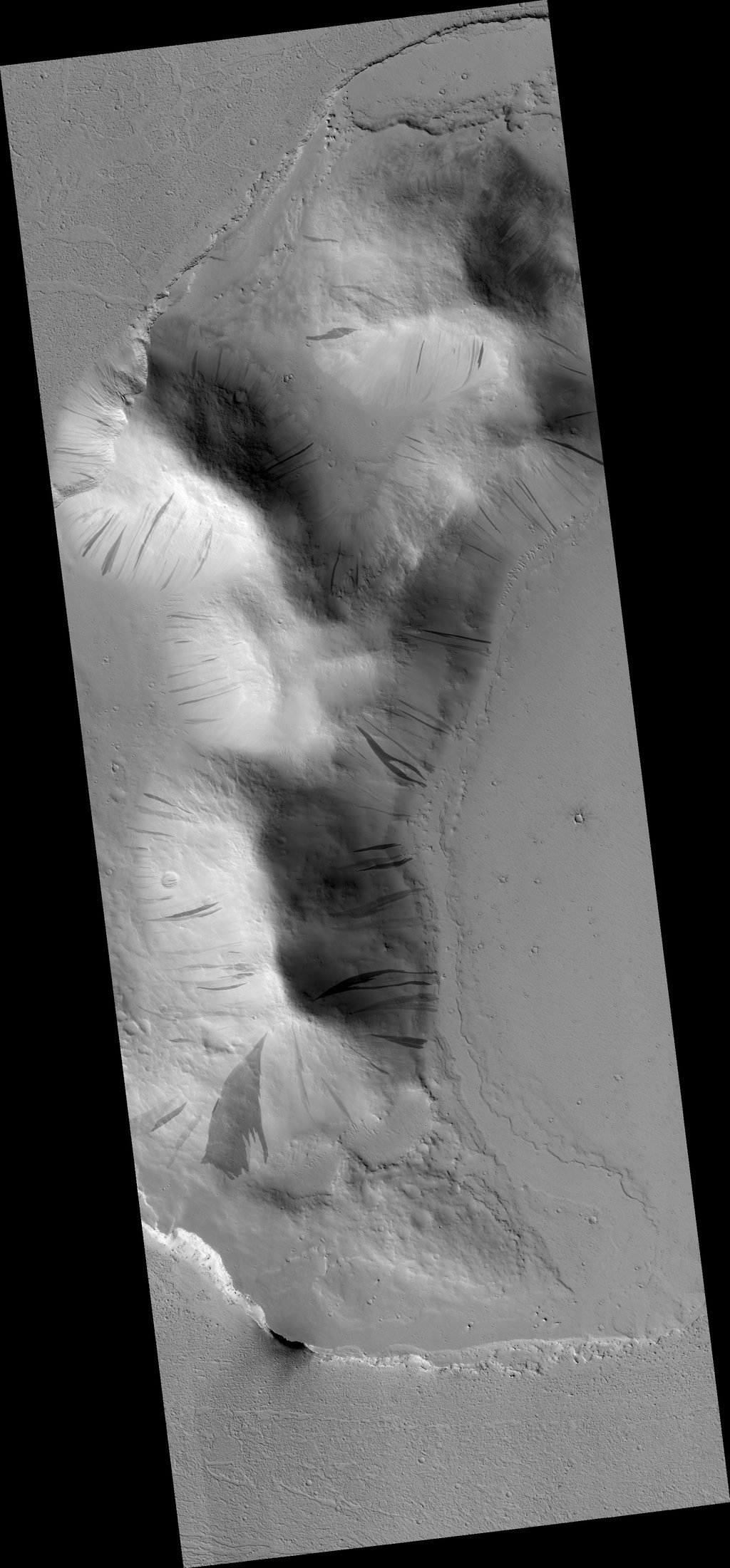 Slope Streaks on a Dusty Planet | NASA Jet Propulsion Laboratory (JPL)