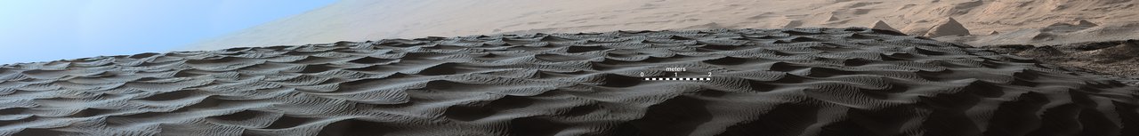 Two Sizes of Ripples on Surface of Martian Sand Dune | NASA Jet ...