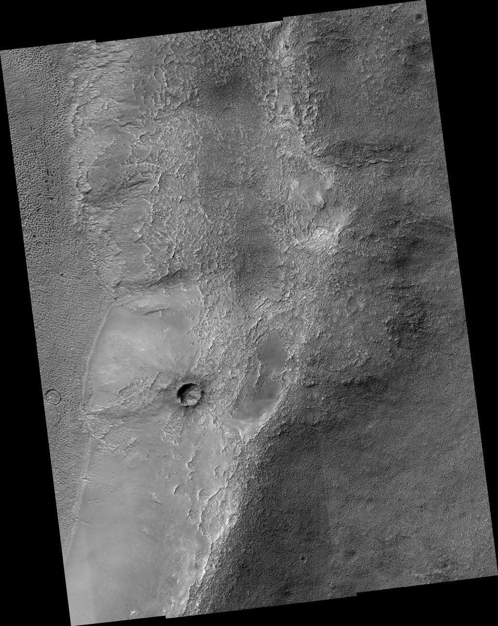 A Crater on a Crater Wall | NASA Jet Propulsion Laboratory (JPL)