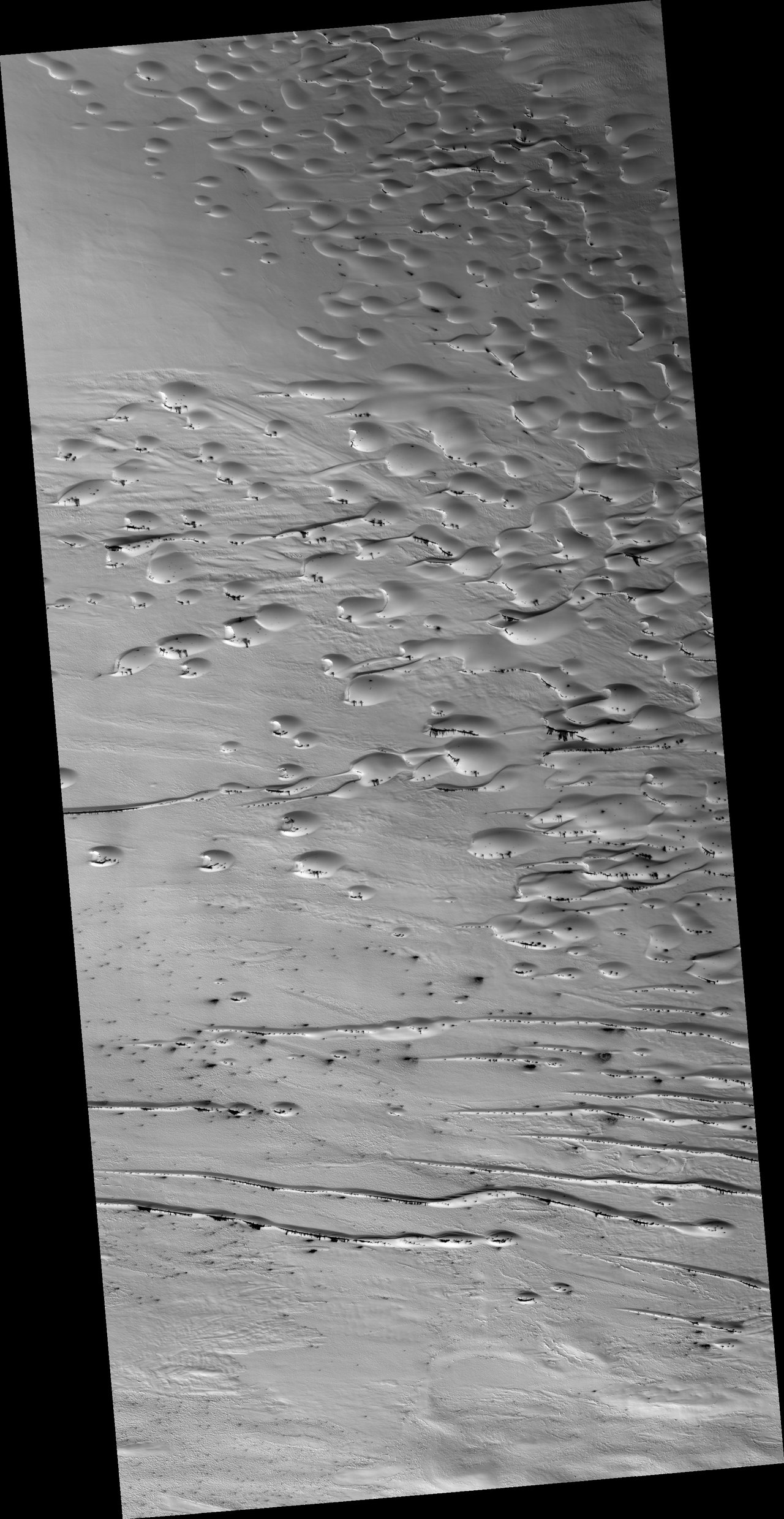 Defrosting Dunes within Chasma Boreale | NASA Jet Propulsion Laboratory (JPL)