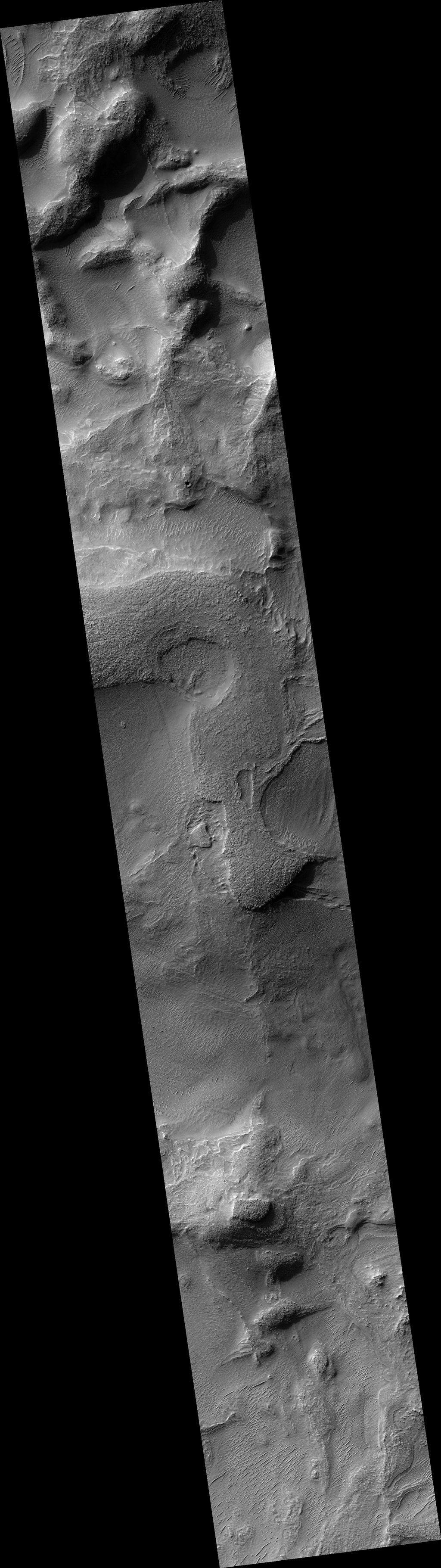 Honeycomb-Textured Landforms in Northwestern Hellas Planitia | NASA Jet ...