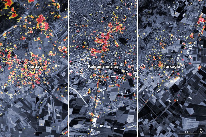 Satellites Assess Earthquake Damage in Turkey | NASA Jet Propulsion ...