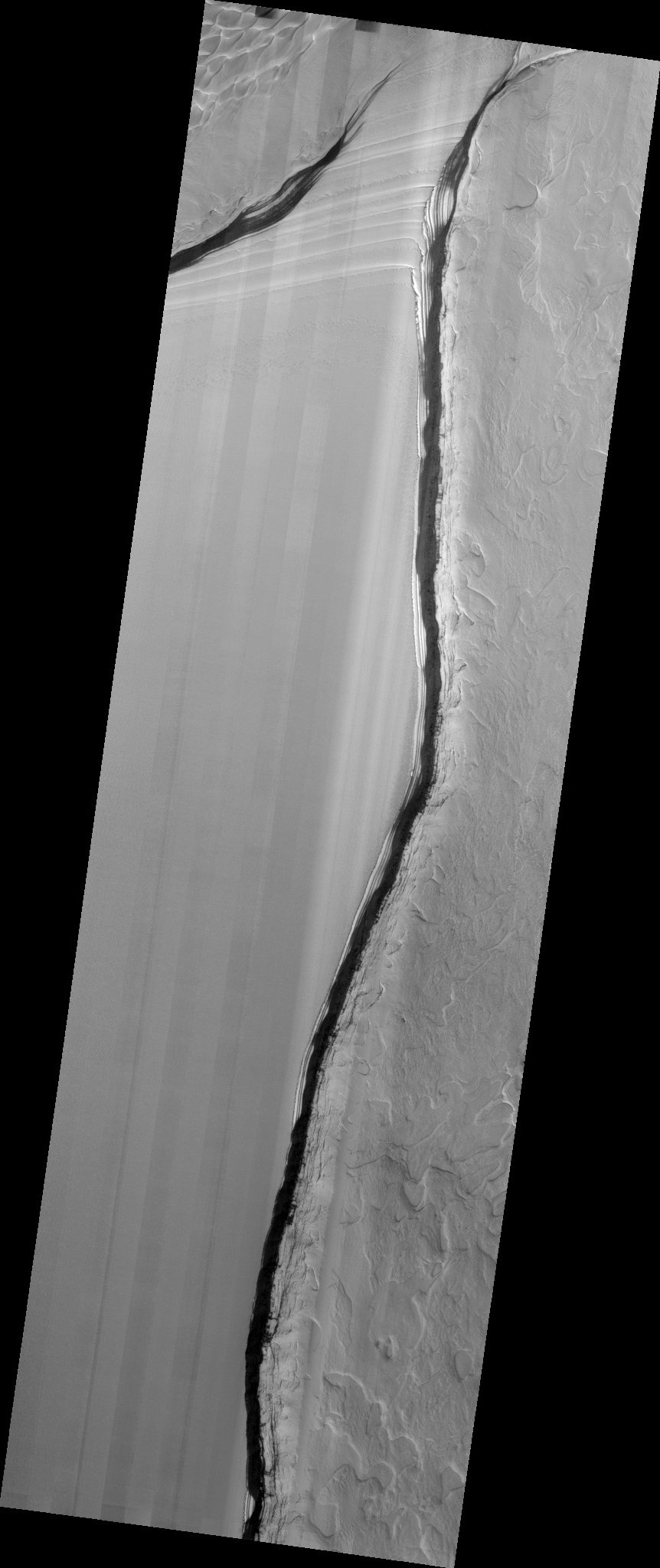 A Look at a Steep North Polar Scarp | NASA Jet Propulsion Laboratory (JPL)