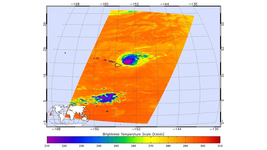 NASA's AIRS Sees Hurricane Douglas, Tropical Storm Hanna From Space