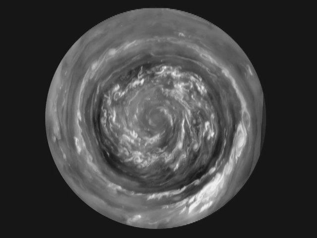 NASA Probe Gets Close-Up Views of Large Hurricane on Saturn | NASA Jet ...