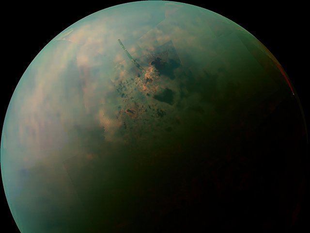 Cassini Gets New Views of Titan's Land of Lakes
