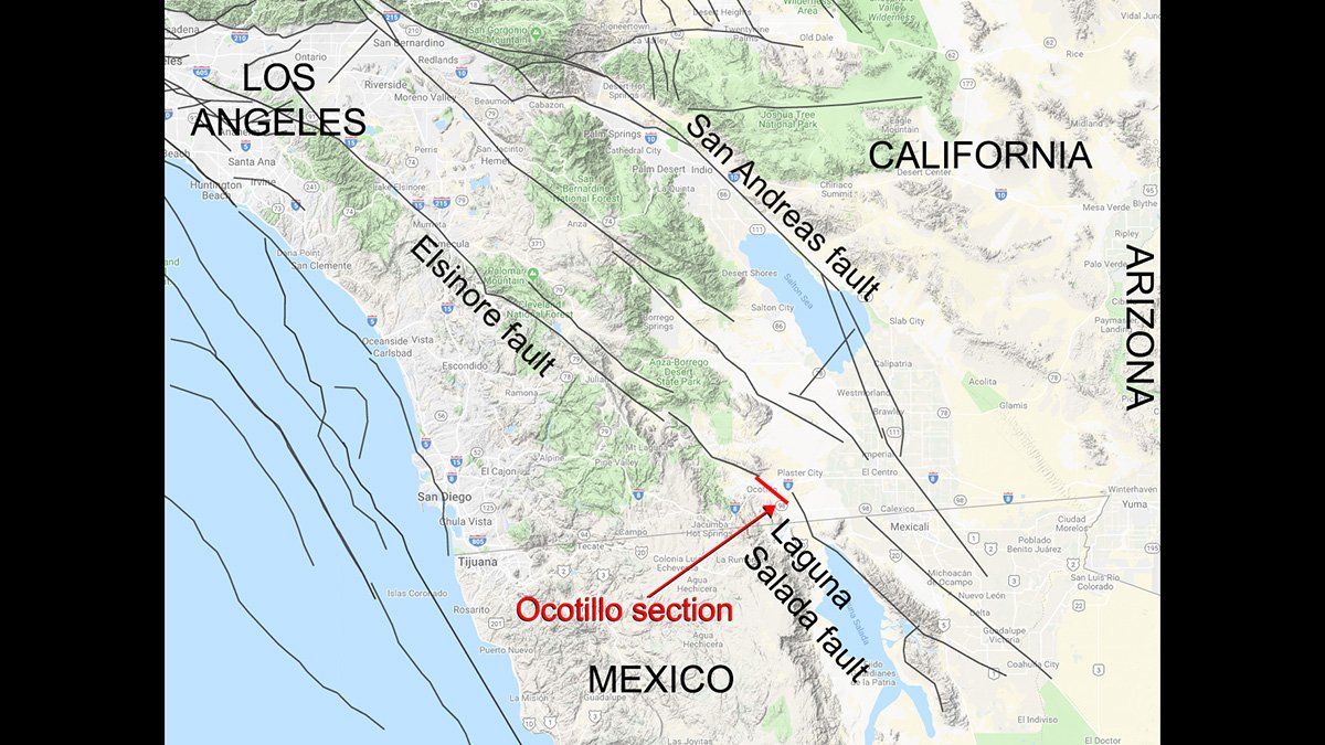 NASA Study Connects Southern California, Mexico Faults | NASA Jet ...
