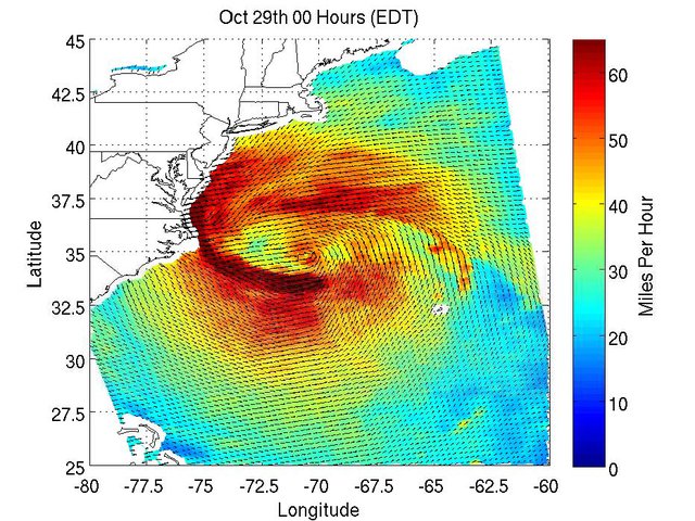 NASA Satellites Watch Hurricane Sandy | NASA Jet Propulsion Laboratory ...