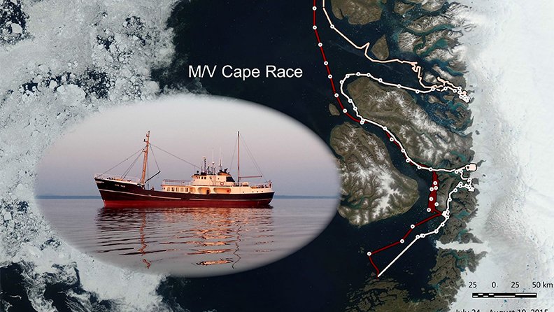 NASA's OMG Mission Maps Greenland's Coastline