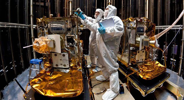 NASA's Two Lunar-Bound Spacecraft, Vacuum-Packed | NASA Jet Propulsion ...