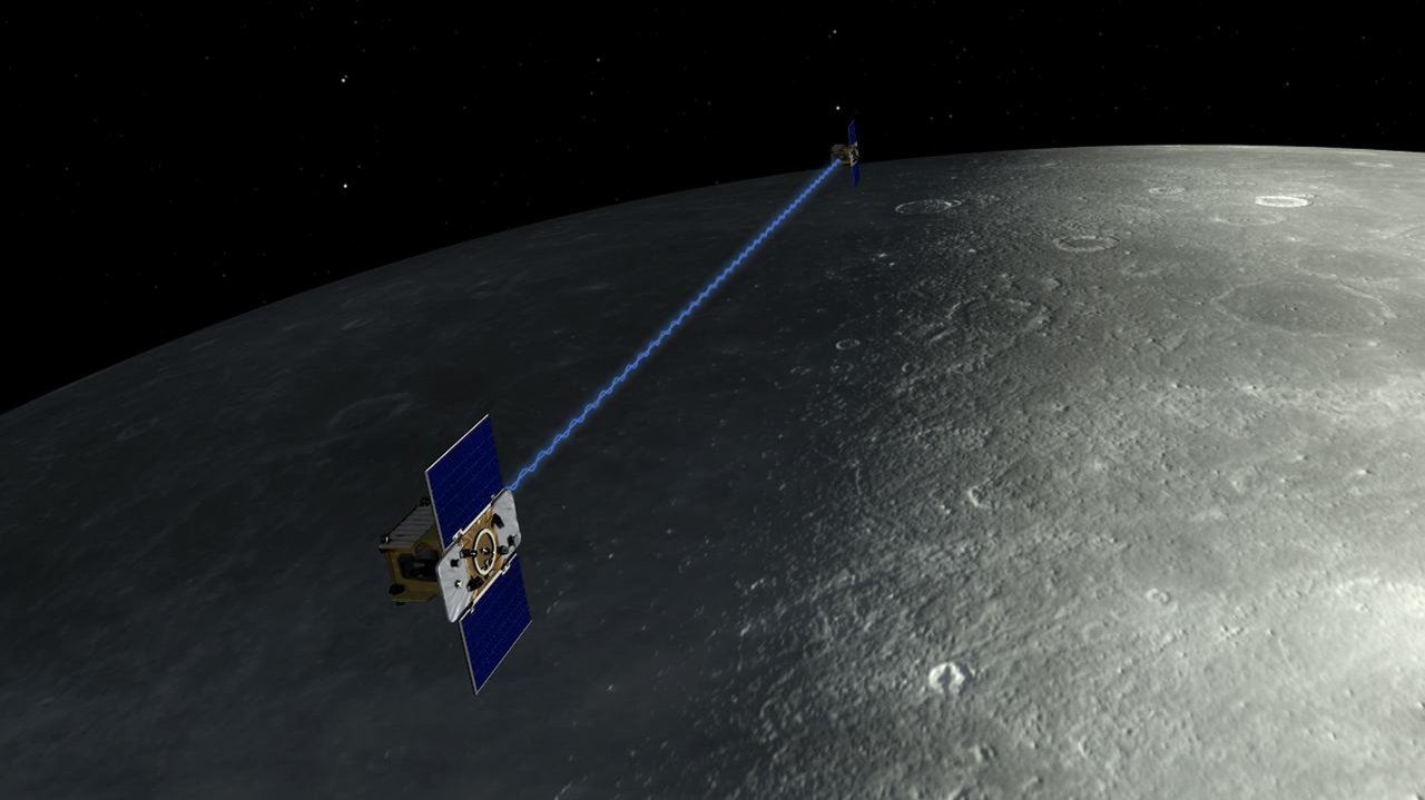 Flying Formation - Around the Moon at 3,600 MPH | NASA Jet Propulsion ...