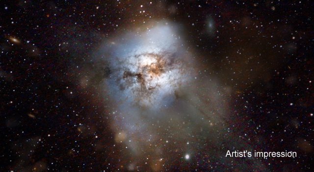 Astronomers Discover Massive Star Factory in Early Universe