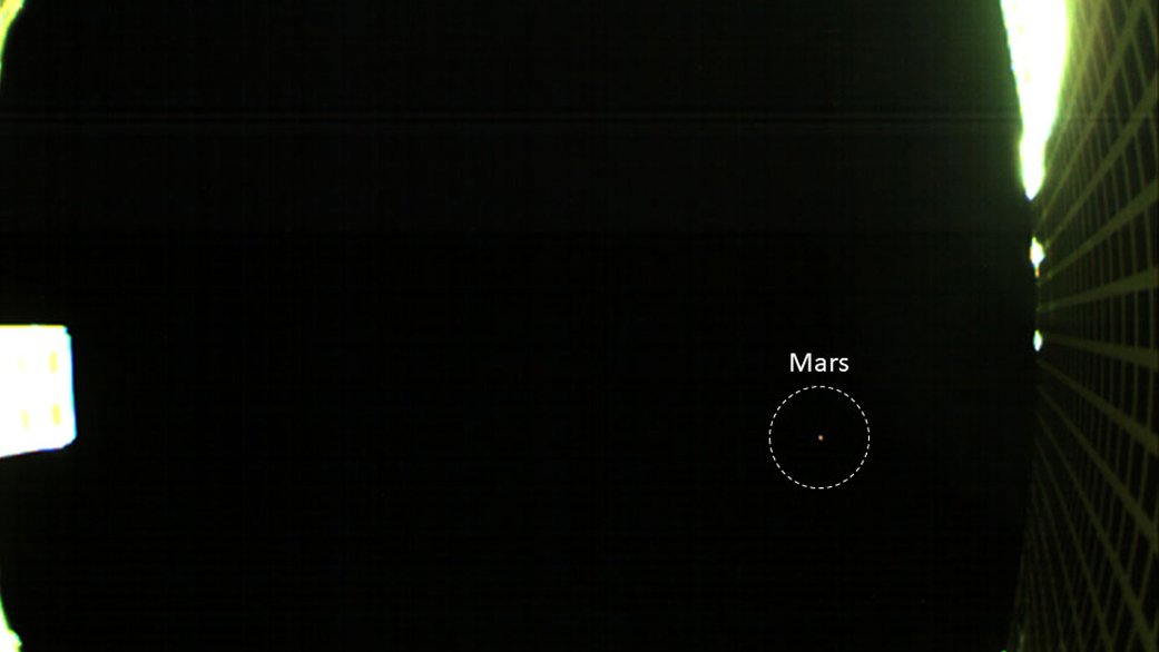 NASA's First Image of Mars from a CubeSat | NASA Jet Propulsion ...