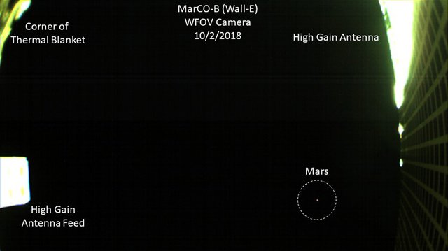 NASA's First Image of Mars from a CubeSat | NASA Jet Propulsion ...
