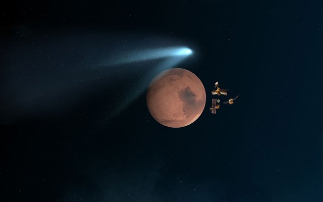 NASA Prepares its Science Fleet for Oct. 19 Mars Comet Encounter | NASA ...