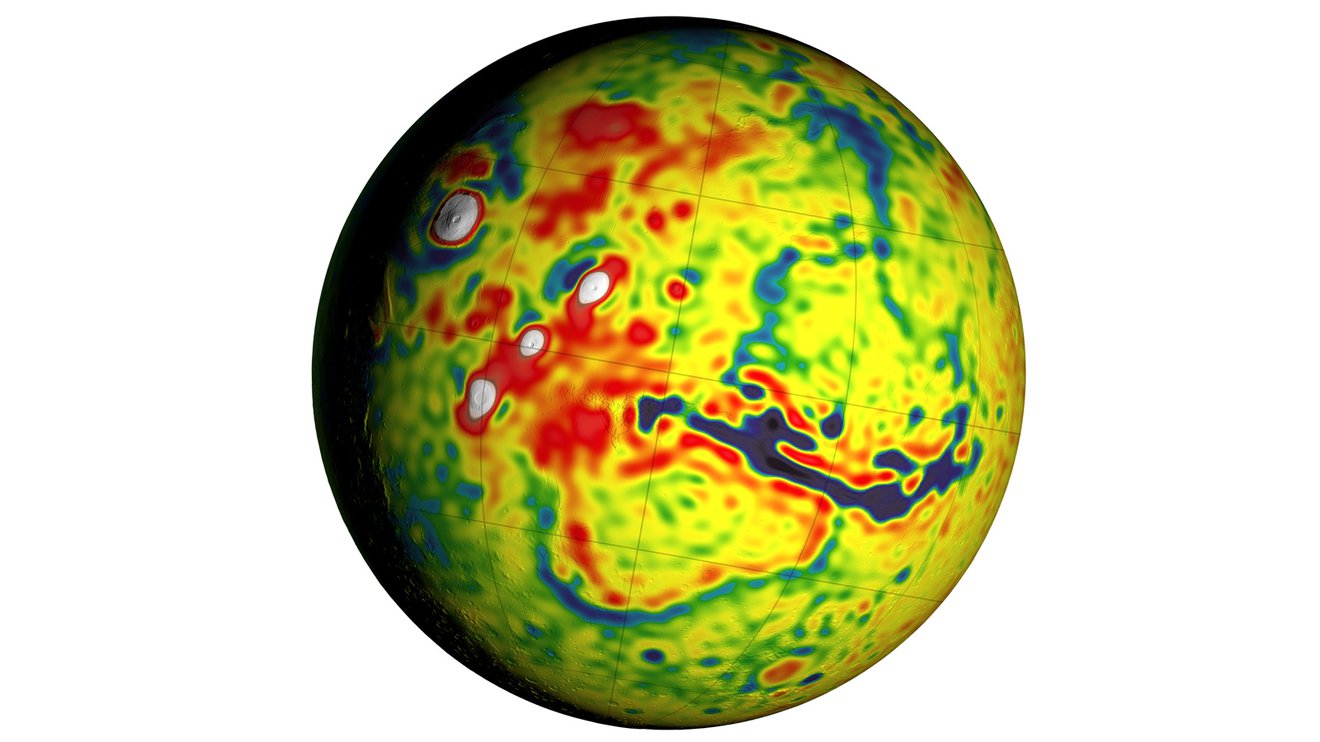 New Gravity Map Gives Best View Yet Inside Mars