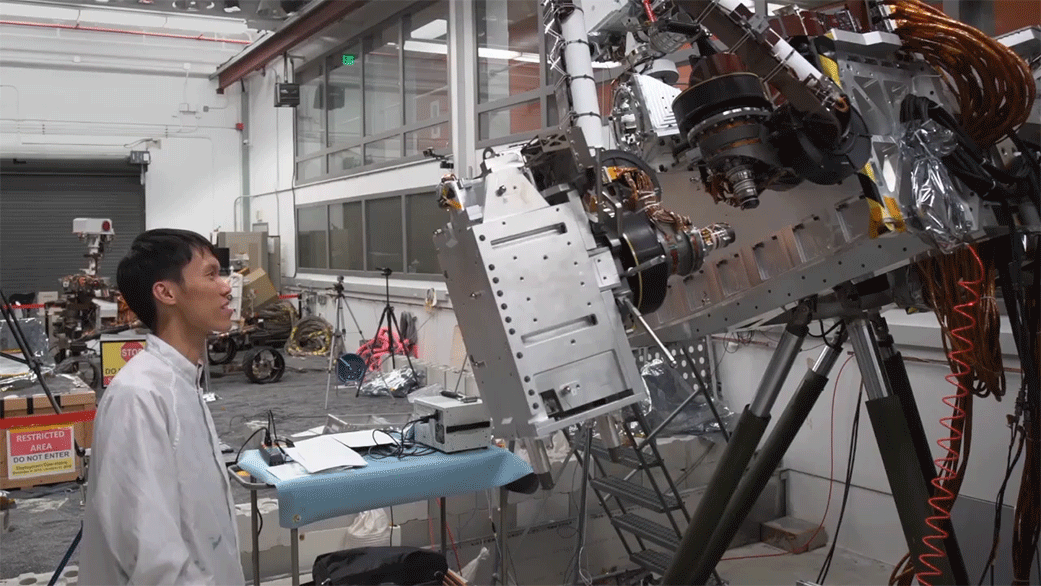 The Extraordinary Sample-Gathering System of NASA's Perseverance Mars Rover