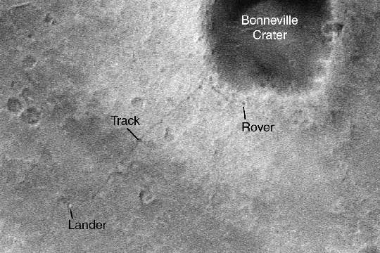 Mars Orbiter Sees Rover Tracks Among Thousands of New Images | NASA Jet ...