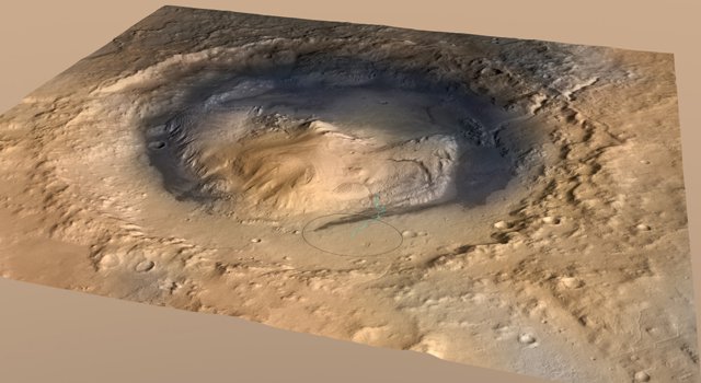 'Mount Sharp' on Mars Links Geology's Past and Future | NASA Jet ...