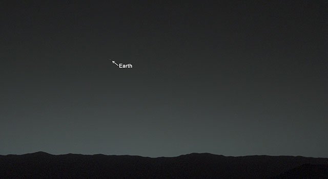 NASA Mars Rover Curiosity Sees 'Evening Star' Earth | NASA Jet ...