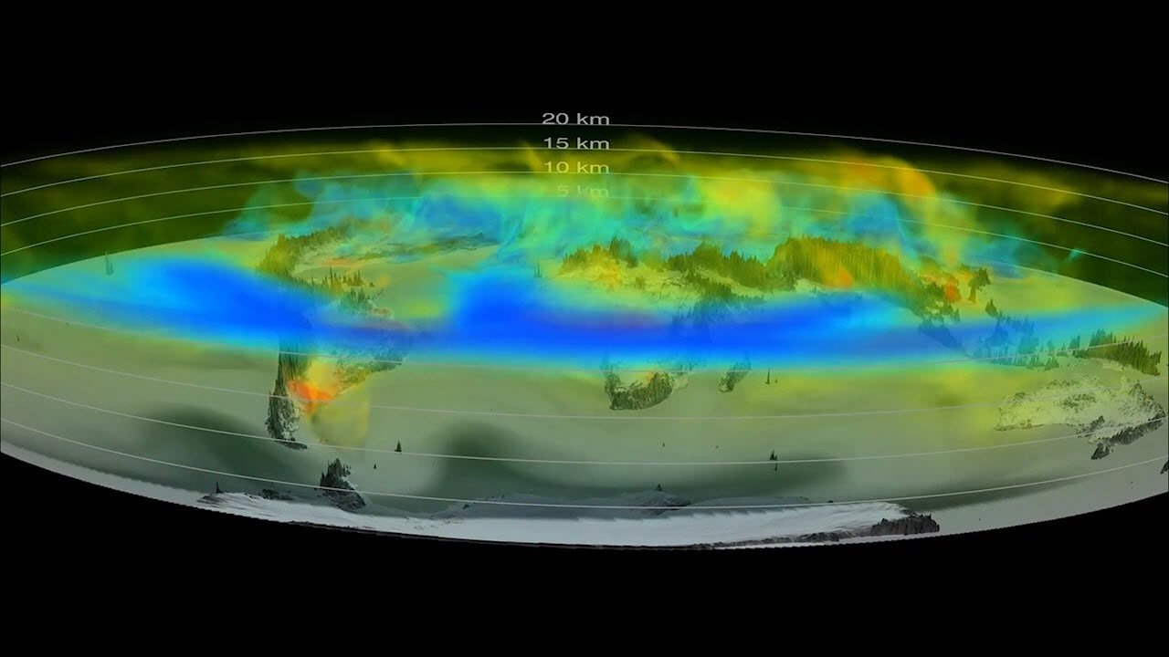NASA Releases New Eye-Popping View of Carbon Dioxide