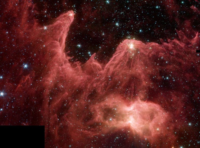 Spitzer Captures Cosmic Mountains of Creation | NASA Jet Propulsion ...