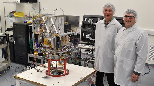 Futuristic Clock Prepared for Space | NASA Jet Propulsion Laboratory (JPL)